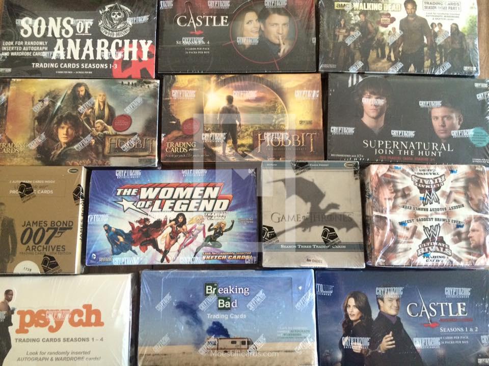 Factory sealed trading card box non sport breaks | Moesbill Cards