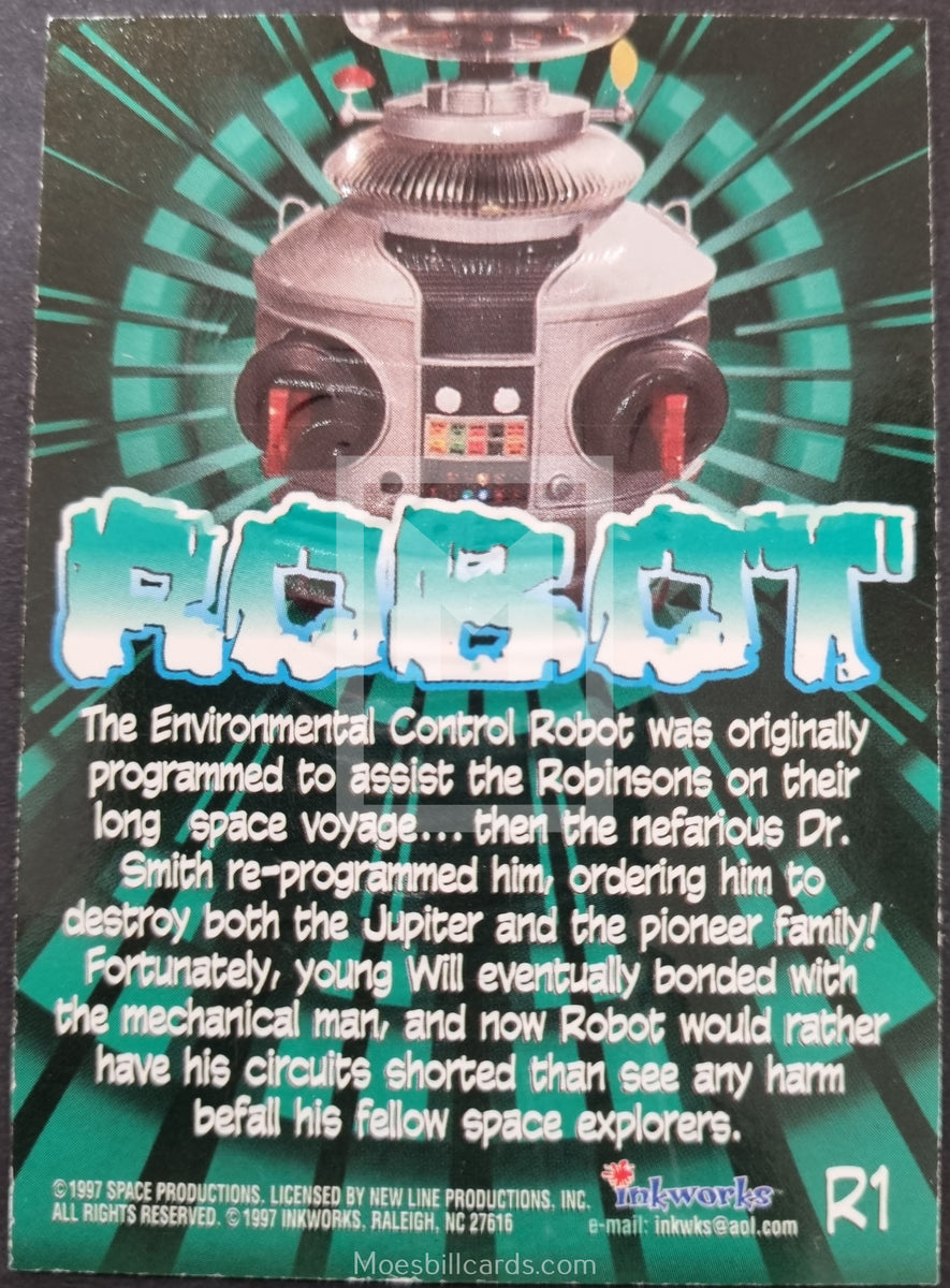 1998 Inkworks Lost In Space R1 War Robots Card | Moesbill Trading Card ...