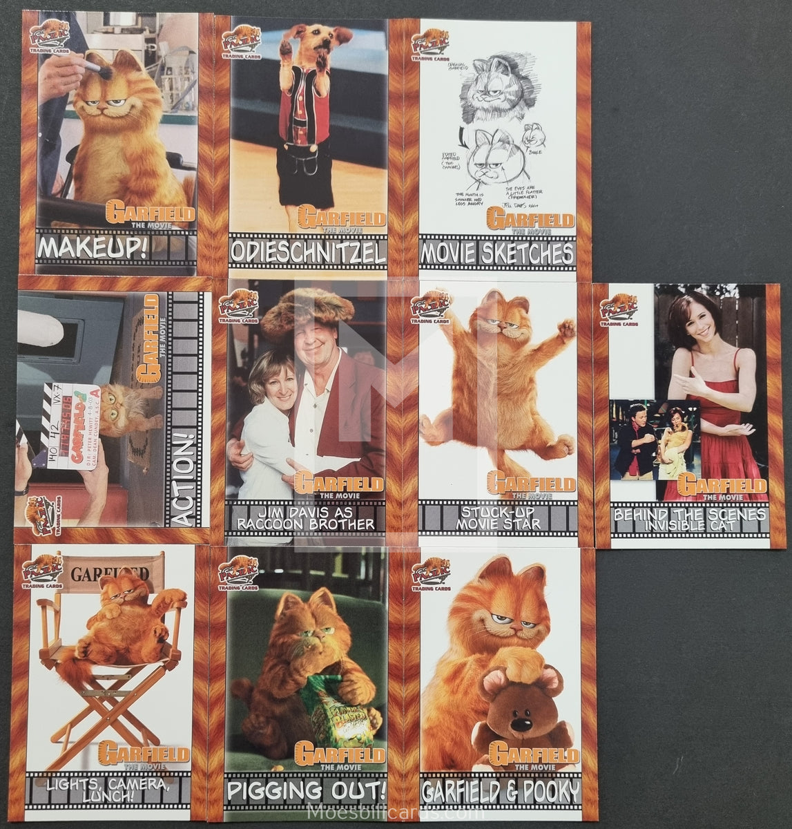 2004 Pacific Garfield The Movie 28 Card Set | Moesbill Trading Cards ...