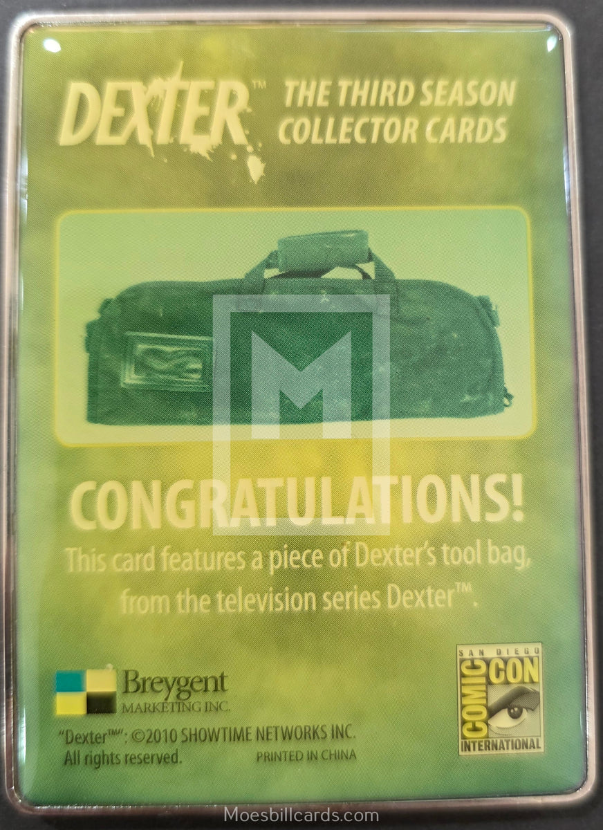 Breygent Dexter Season 3 Prop Metallogloss | Moesbill Trading Cards ...
