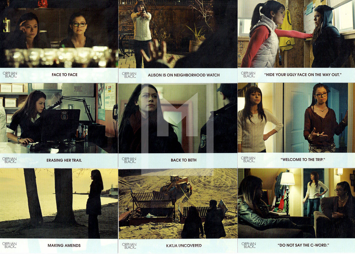 2016 Orphan Black Season 1 One base card set | Moesbill Trading Cards ...