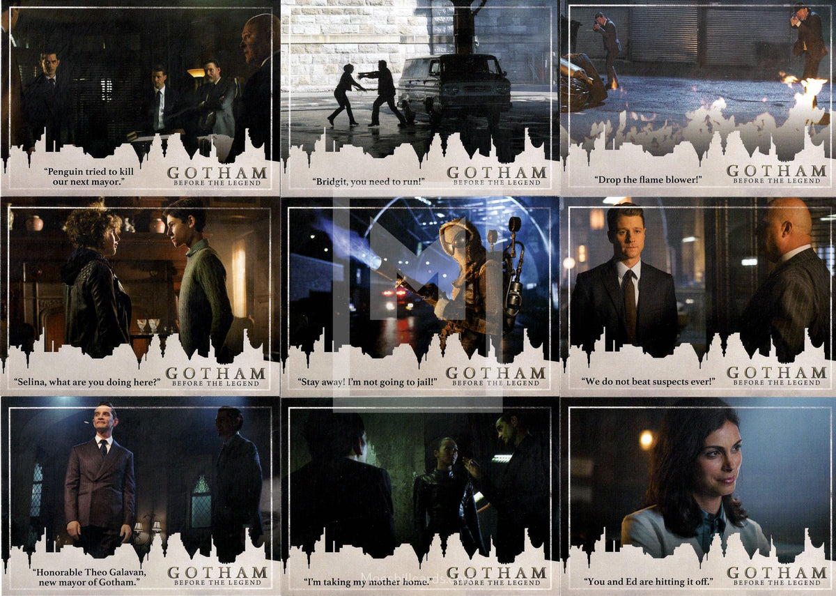 DC Gotham Television Season 2 Base Card Set | Moesbill Trading Cards ...
