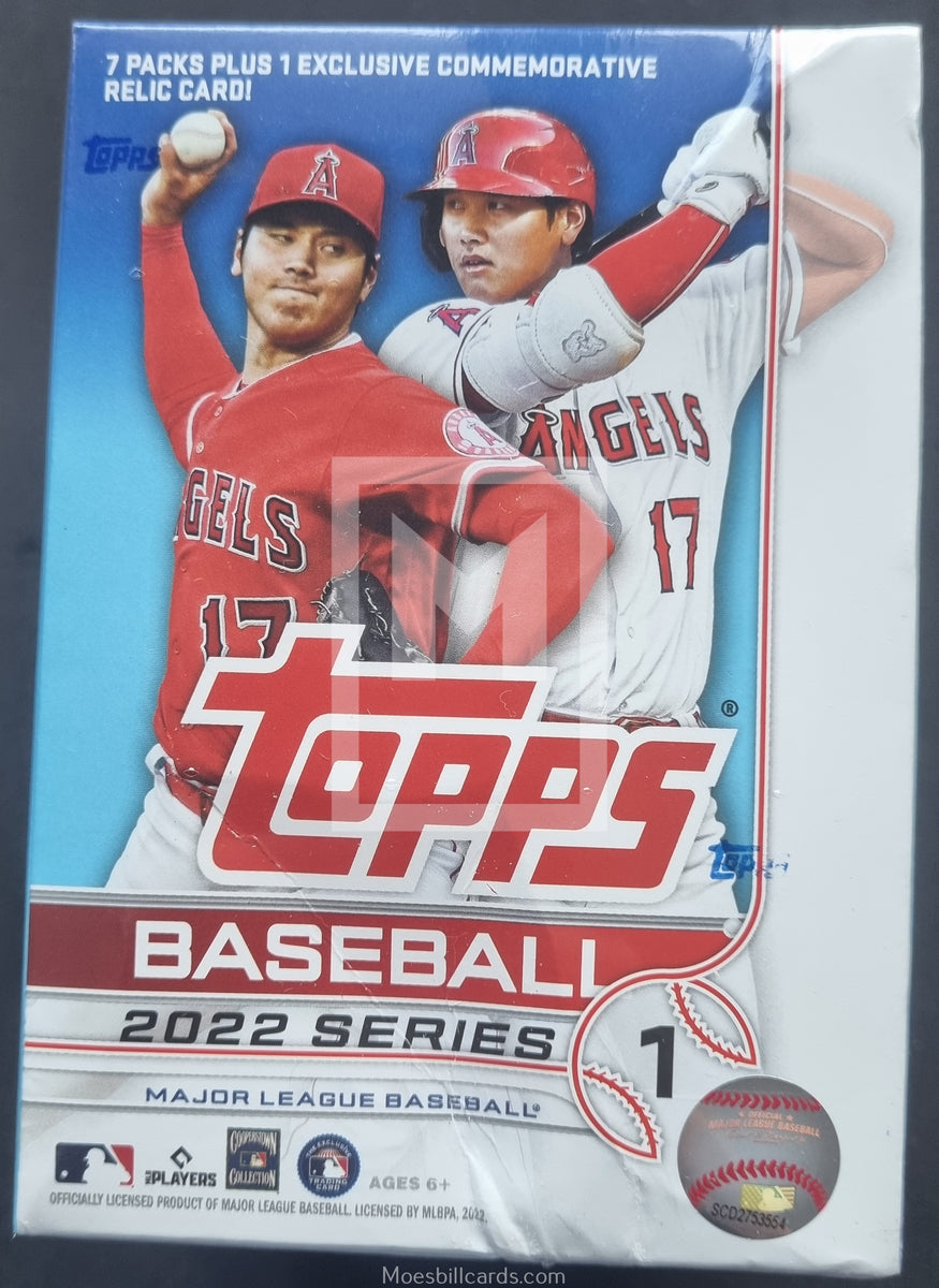 2022 Topps Baseball Series 1 Blaster Box | Moesbill Trading Cards ...