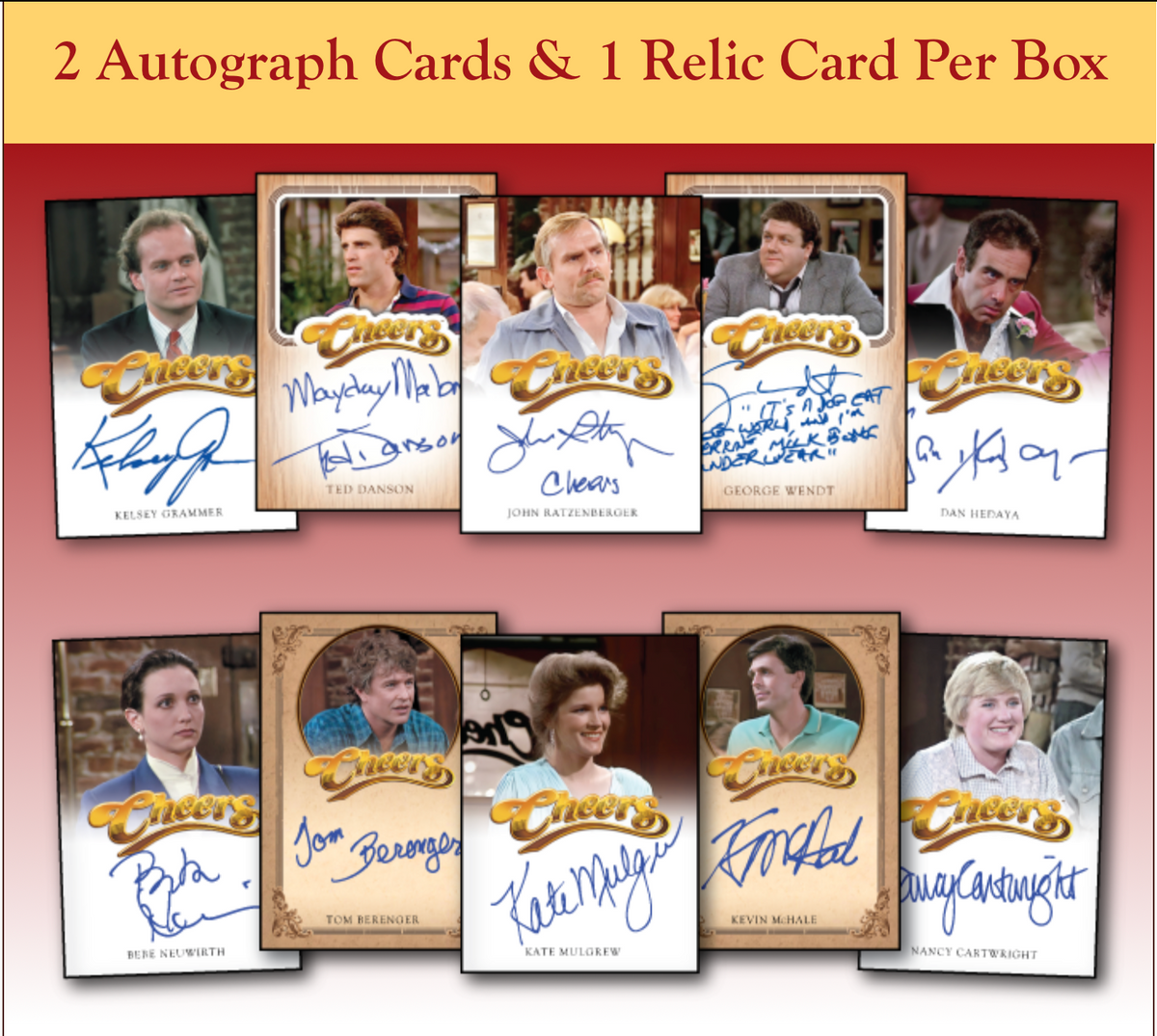 2025 Cheers Premium Trading Card Box | Moesbill Trading Cards ...