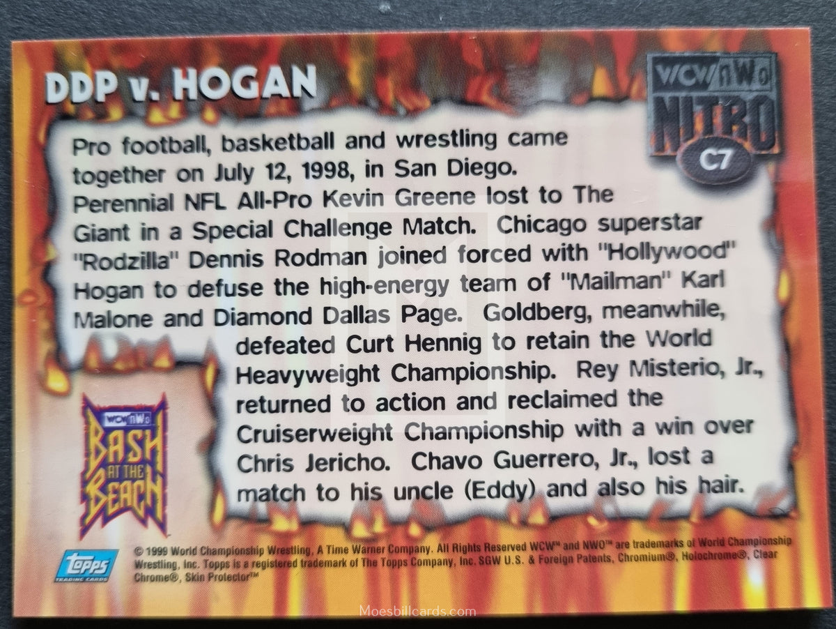 1999 Topps WCW NWO Nitro C7 Chromium Card | Moesbill Trading Cards ...