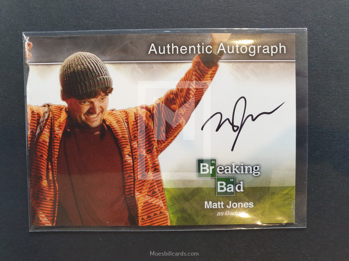 Cryptozoic Breaking Bad Season Badger A6 Auto | Moesbill Trading Card ...