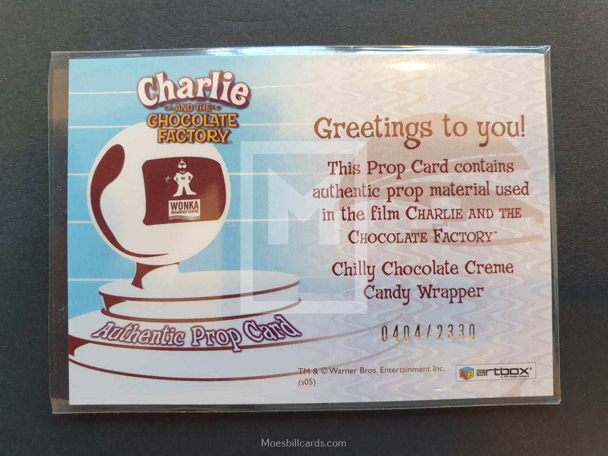 Charlie and the Chocolate Factory Prop | Moesbill Trading Card ...