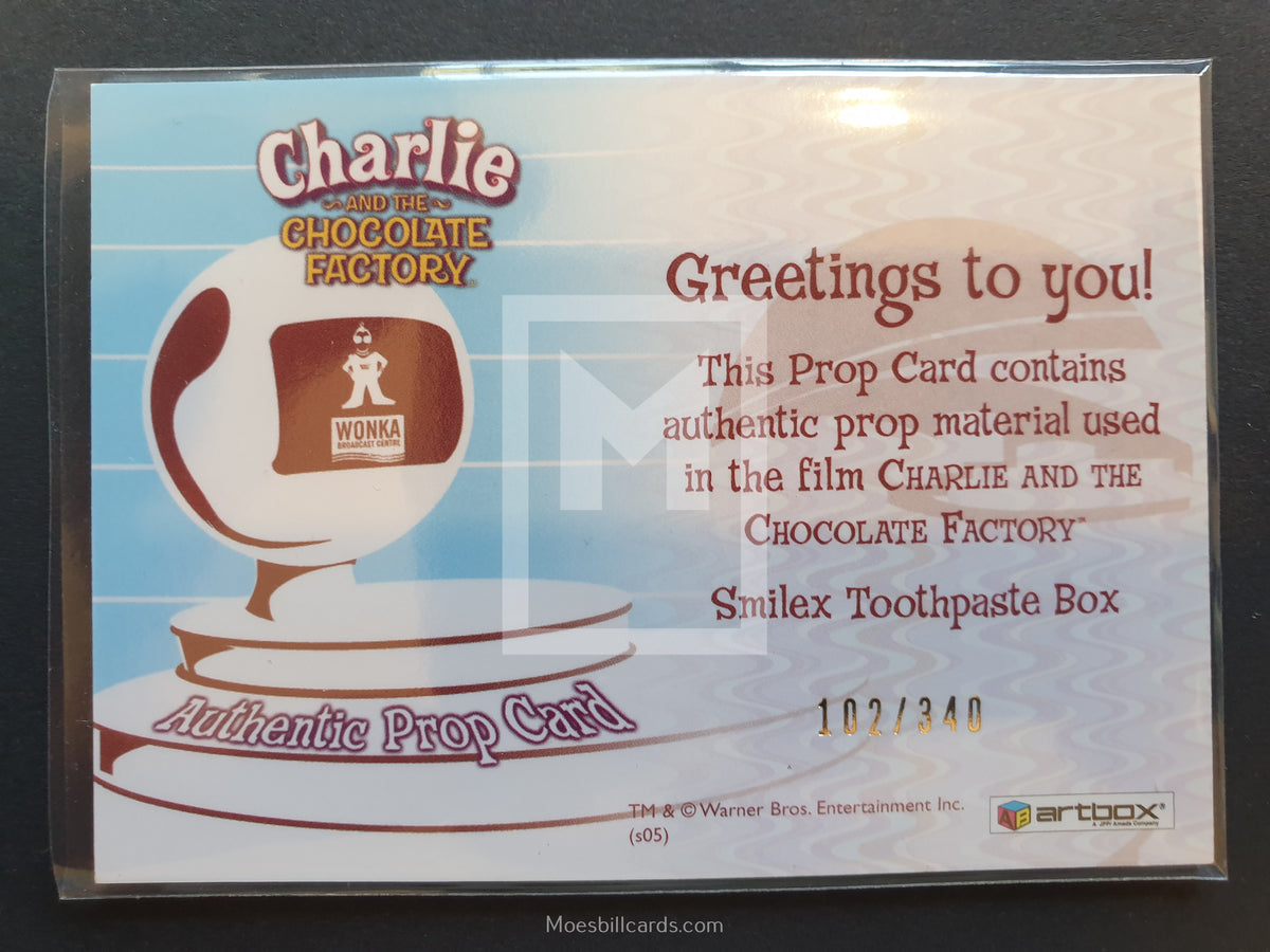 Charlie and the Chocolate Factory Prop | Moesbill Trading Card ...
